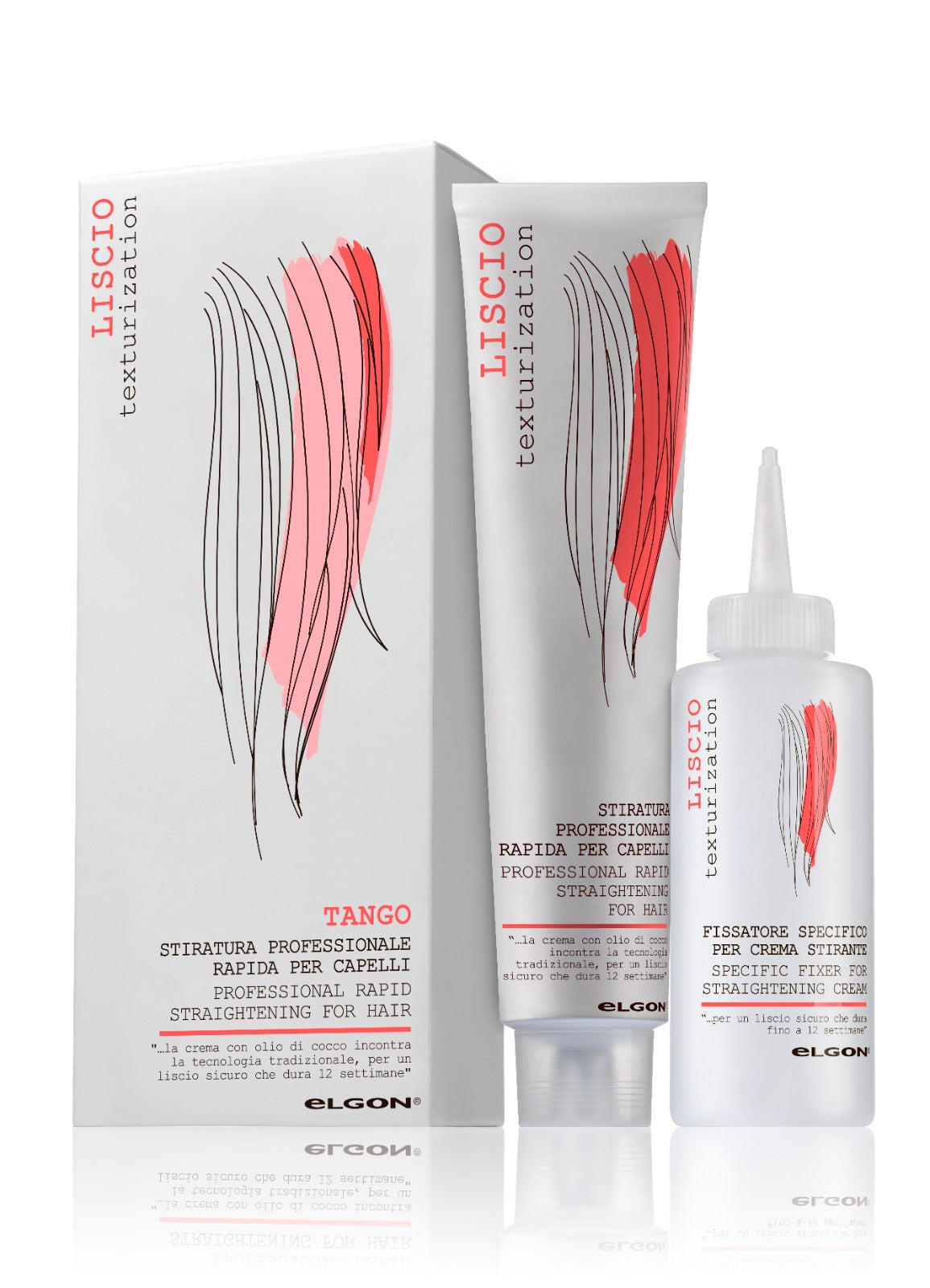 ELGON LISCIO Kit Alisado Permanente Elgon Tango Desrizante Regular 120 ...